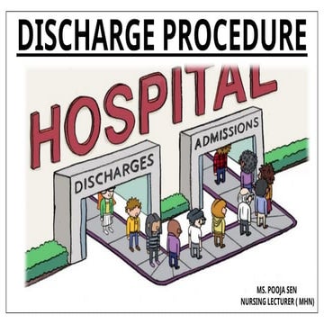 Discharge procedure and its types in hospital .pptx