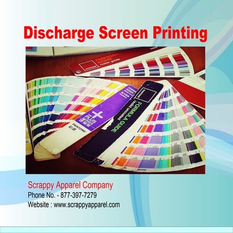 Discharge Screen Printing: An Amazing Serigraphy Technique | PPT