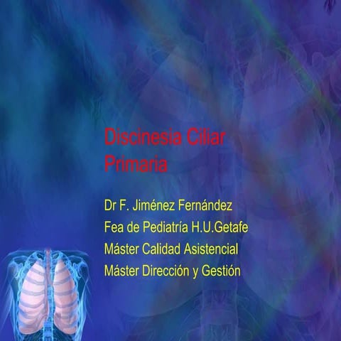 Discinesia ciliar primaria | PDF