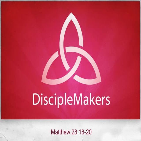 Disciple Makers - Part 8 - Baptism | PPTX | Christianity | Religion ...