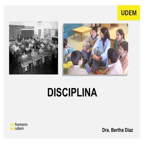 ppt sobre disciplina en el contexto del aula escolar | PPT
