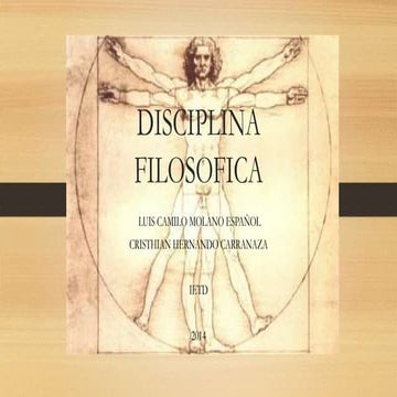 Disciplina filosofica | PPTX
