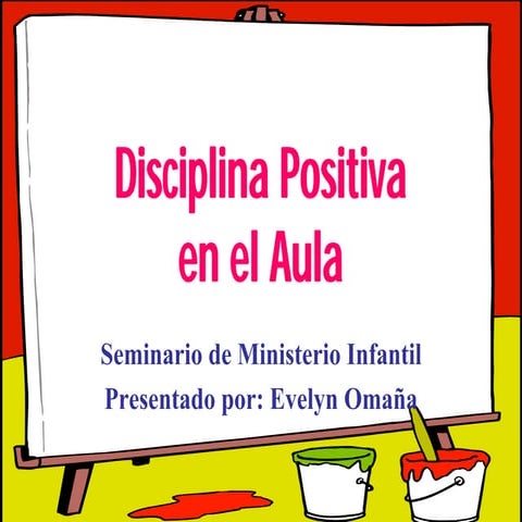 disciplina positiva en el aula, bases para su manejo | PDF