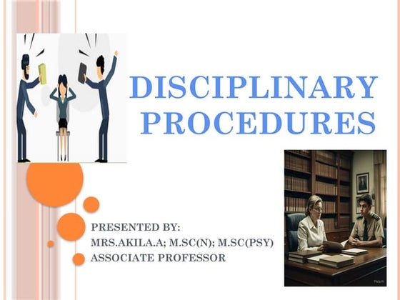 Disciplinary flowchart | DOCX