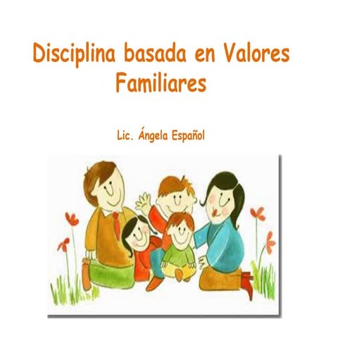 Disciplina y valores | PPTX