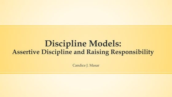Assertive Discipline Outline Blog Archives Becoming A Teacher