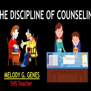 Discipline of counseling | PPTX