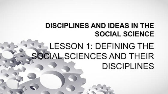 5 branches of social studies | PPT
