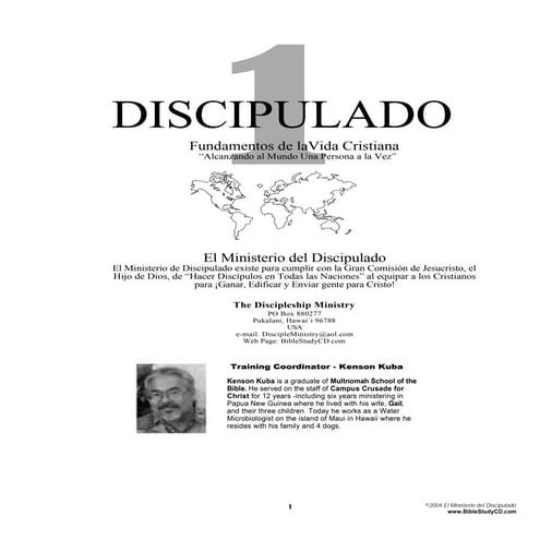 16 lecciones del discipulado biblico | PDF