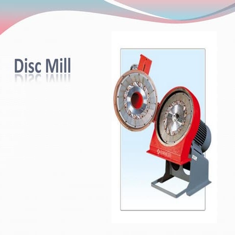 Disc mill | PDF