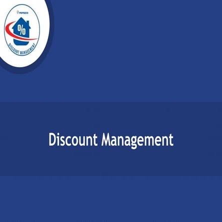 Discount management (final) | PPTX
