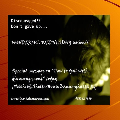 Discouragement | PPT