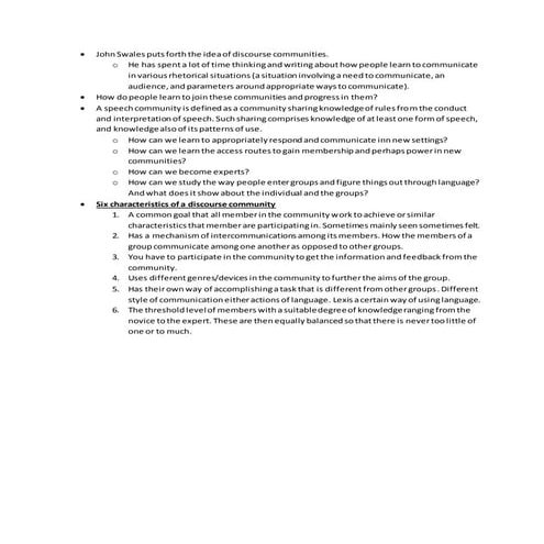 Discourse Communities | PDF
