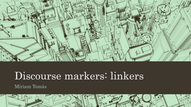 List of discourse markers | DOCX