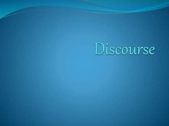 Reading and Writing - Text as a Connected Discourse | PDF