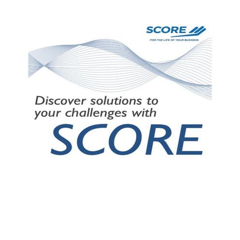 Discover Solutions with SCORE | PDF