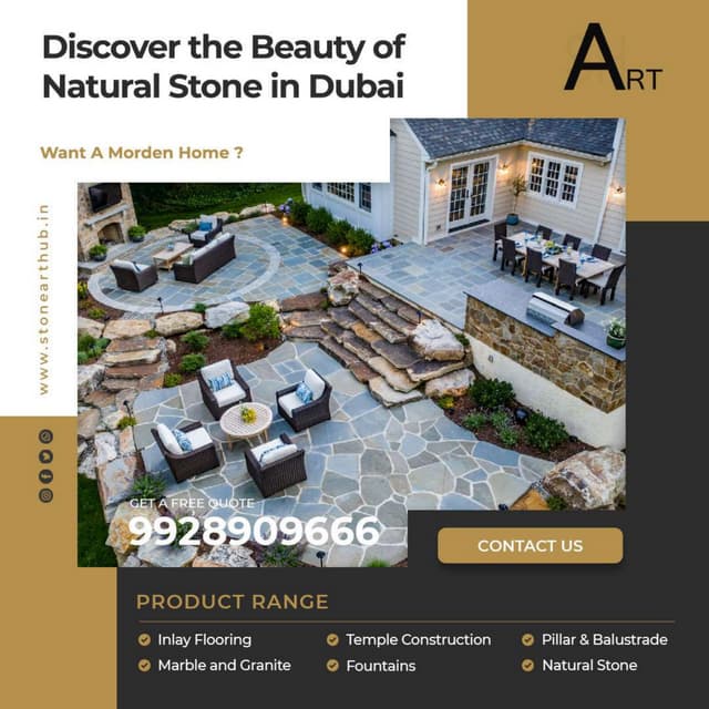 Discover the Beauty of Natural Stone in Dubai - ☎ 9928909666 | PDF