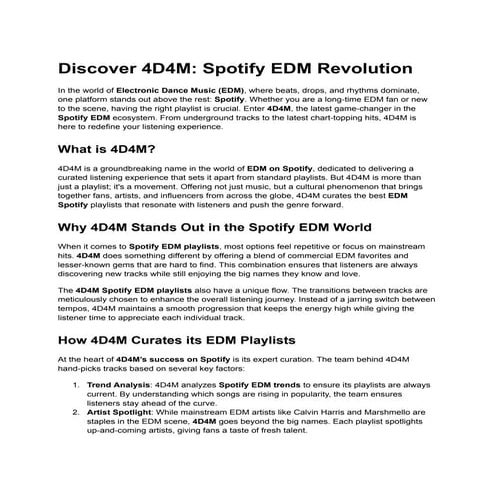 Discover 4D4M_ Spotify EDM Revolution.pdf