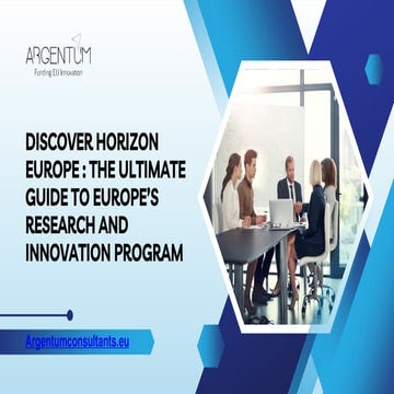 Discover Horizon Europe The Ultimate Guide to Europe’s Research and ...