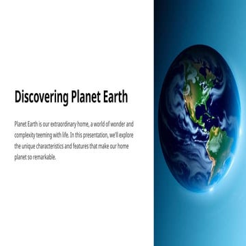 Discovering-Planet-Earth , the core and the surface .pptx