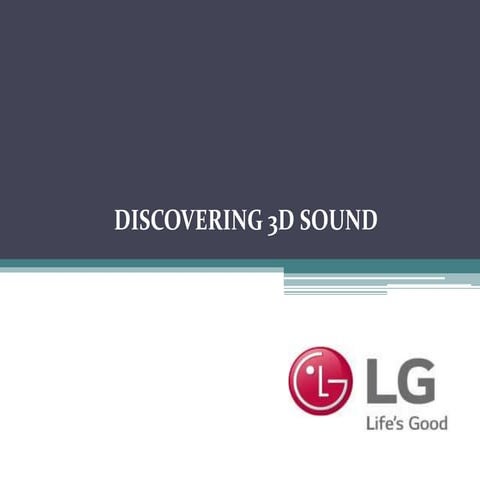 DISCOVERING 3D SOUND | PPT