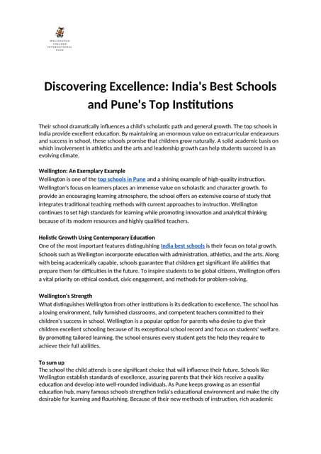 Pune's Finest IGCSE Schools for Premium Indian Learners.docx