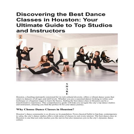 Discovering the Best Dance Classes in Houston.pdf