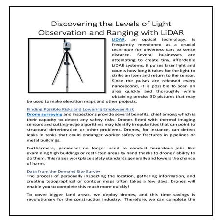 Discovering the Levels of Light Observation and Ranging with LiDAR.pdf