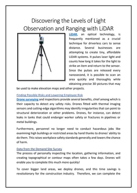 Drone Mapping Services Revolutionizing the Future of Surveying and ...