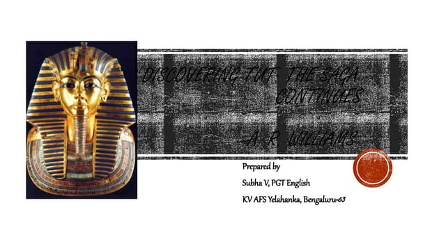 King Tut(Tutankhamun) | PPTX