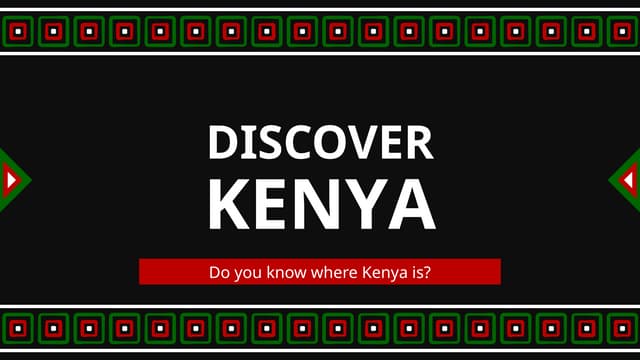 Kenya power point | PPT