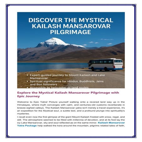 Discover the Mystical Kailash Mansarovar Pilgrimage.pdf
