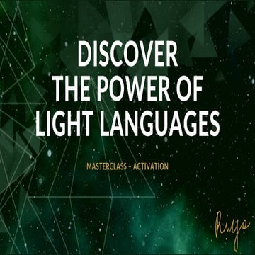 Light Language Course Session 12" The Dragon Language + The Akashic ...