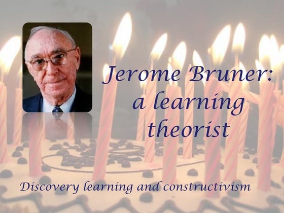 BRUNER’S THEORY OF COGNITIVE DEVELOPMENT | PPTX | Education