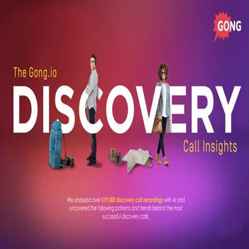 The Gong.io Discovery Call Training Deck | PDF