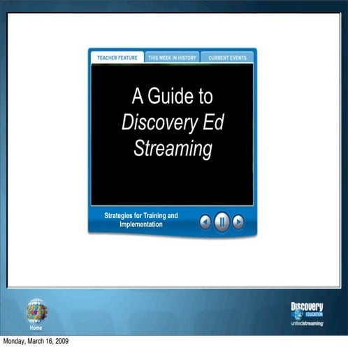 Discovery Ed Training | PPT