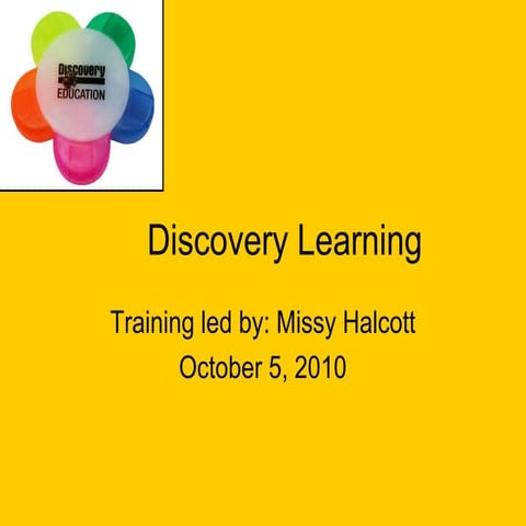 Discovery learning | PPT