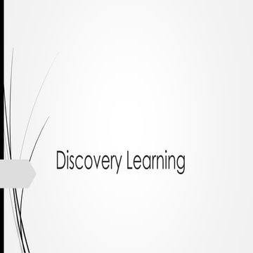 Discovery learning | PPTX
