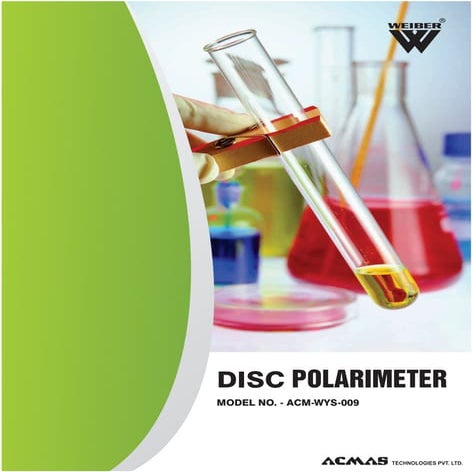 Disc Polarimeter by ACMAS Technologies Pvt Ltd. | PDF