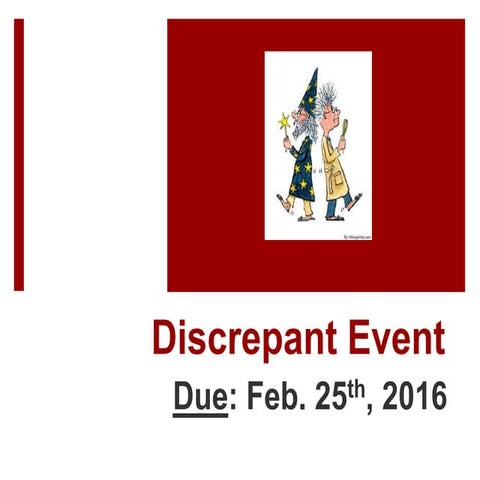 Discrepant Event Week 4.2 | PPT