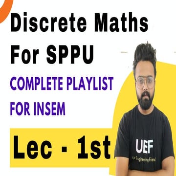 Discrete Maths Notes by Ur Engineering Friend | PDF