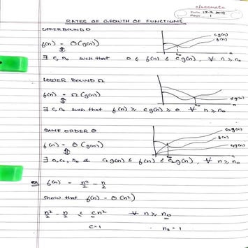 Discrete maths# Rates of growth of functions 2 | PDF