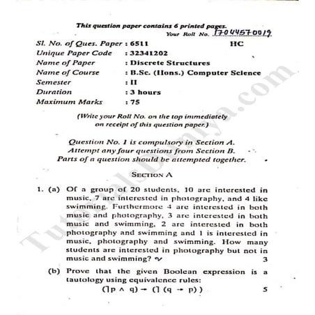 Data science question paper 2018 tutorialsduniya.com