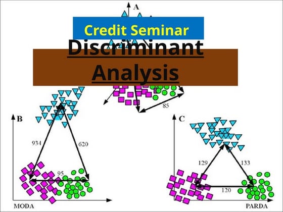 Discriminant function analysis (DFA) | PPT