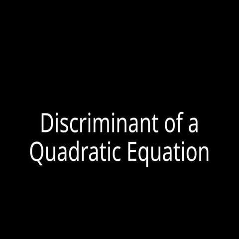 Grade 9 Mathematics: Quadratic equation.pptx
