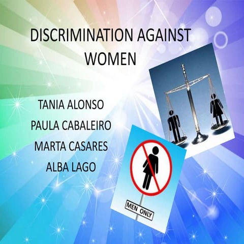 Discrimination against women | PPT