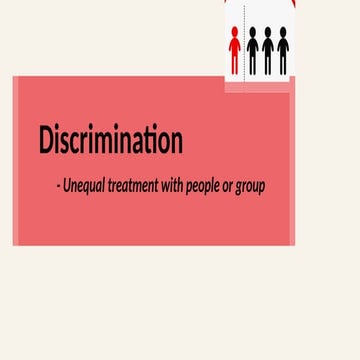 DIscrimination and privacy issue.pptx bba | PPT