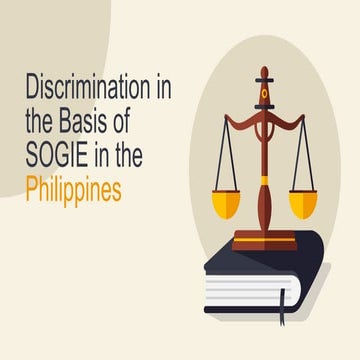 Discrimination on the basis of SOGIE.pptx