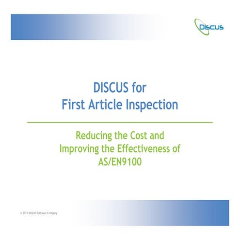 DISCUS for FAI | PDF