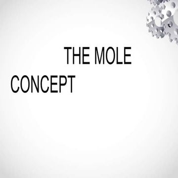THE MOLE..learning discussion.pptx for grade 9 | PPTX
